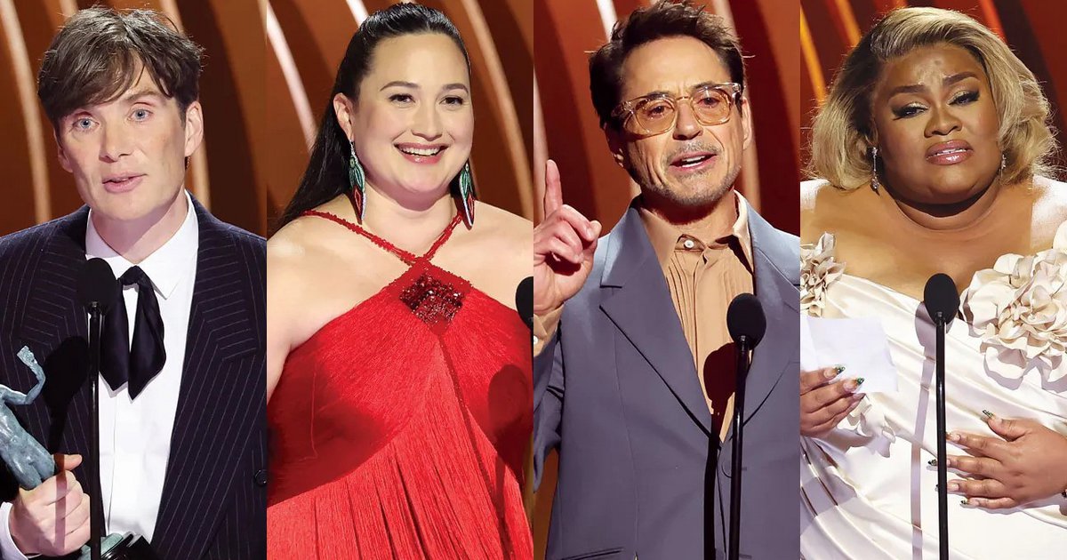 SAG 2024: Θρίαμβος του «Oppenheimer» σε μια βραδιά μίνι εκπλήξεων και ...